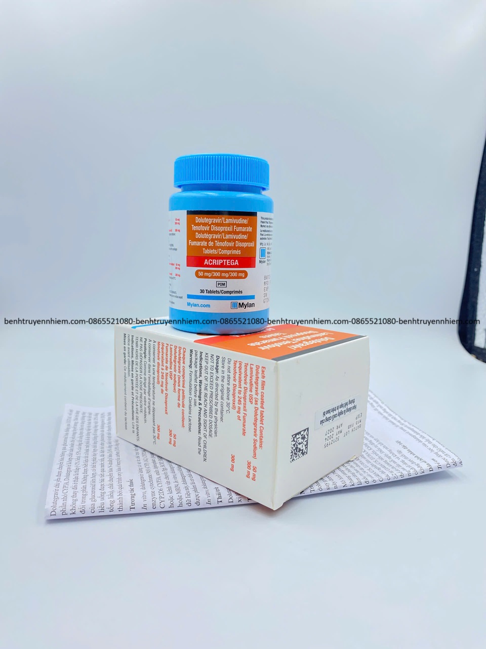 Giới thiệu thuốc Arv Acriptega Mylan điều trị bệnh HIV
