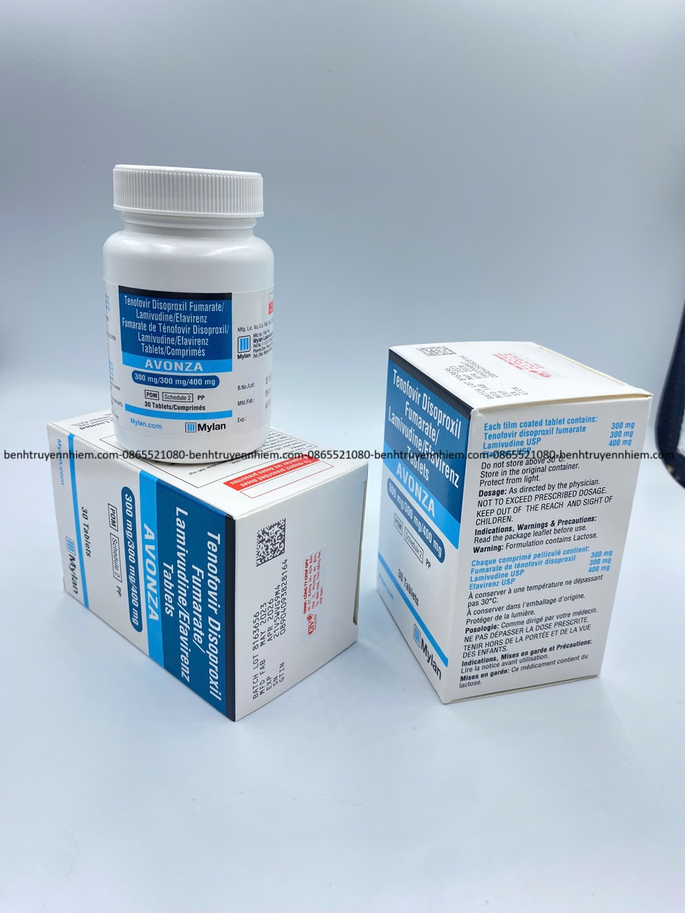 Giới thiệu thuốc Arv Avonza Mylan điều trị bệnh HIV
